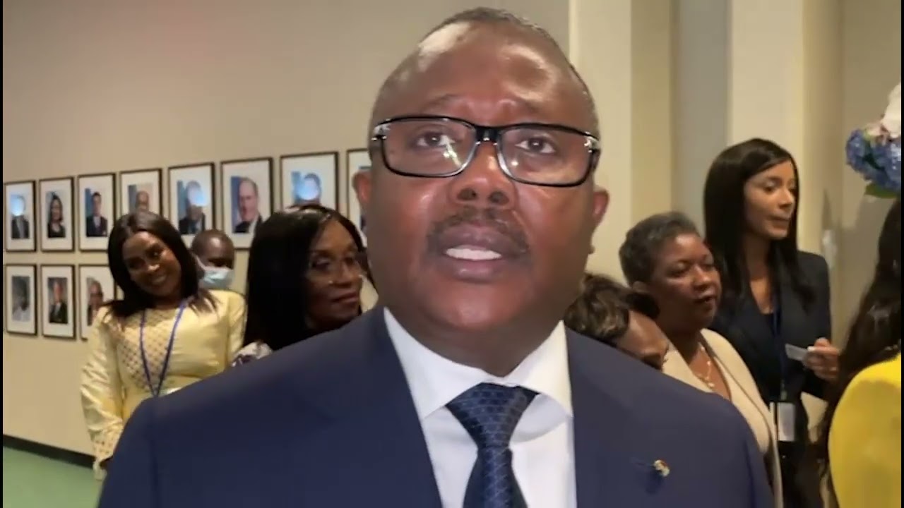 Presidente da Guiné-Bissau, Umaro Sissoco Embaló, fala à ONU News sobre ...